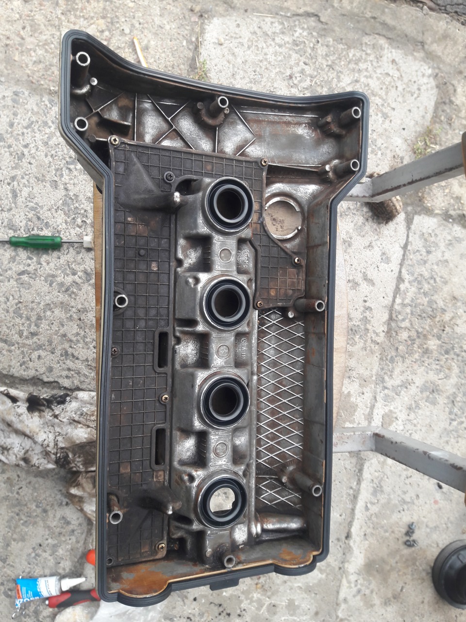 Двигатель — Mercedes-Benz CLK (W208), 2,3 л, 1998 года | своими руками ...