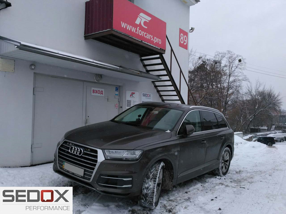 Чип тюнинг от Sedox Performance на Audi Q7 — Forcars.pro на DRIVE2