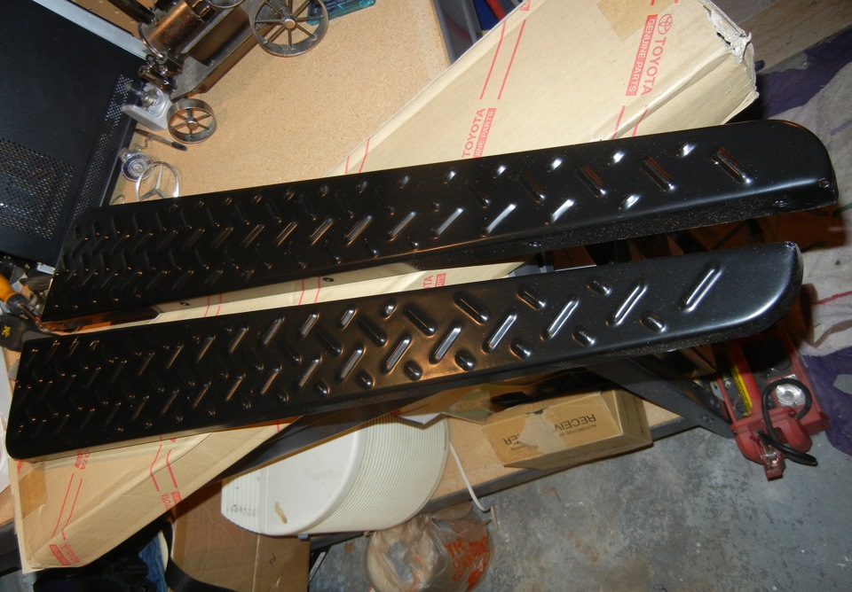 Подножки — Toyota Land Cruiser 40, 3,9 л, 1974 года | запчасти | DRIVE2