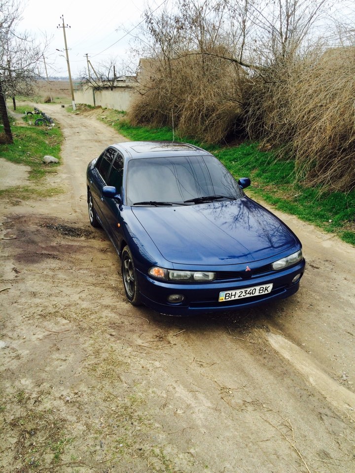 Вот и последний штрих. — Mitsubishi Galant (7G), 2 л, 1993 года | мойка ...