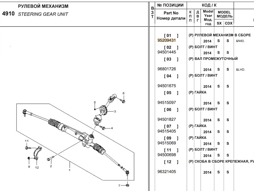 Потекла рейка ГУР — Daewoo Gentra, 1,5 л, 2014 года | поломка | DRIVE2