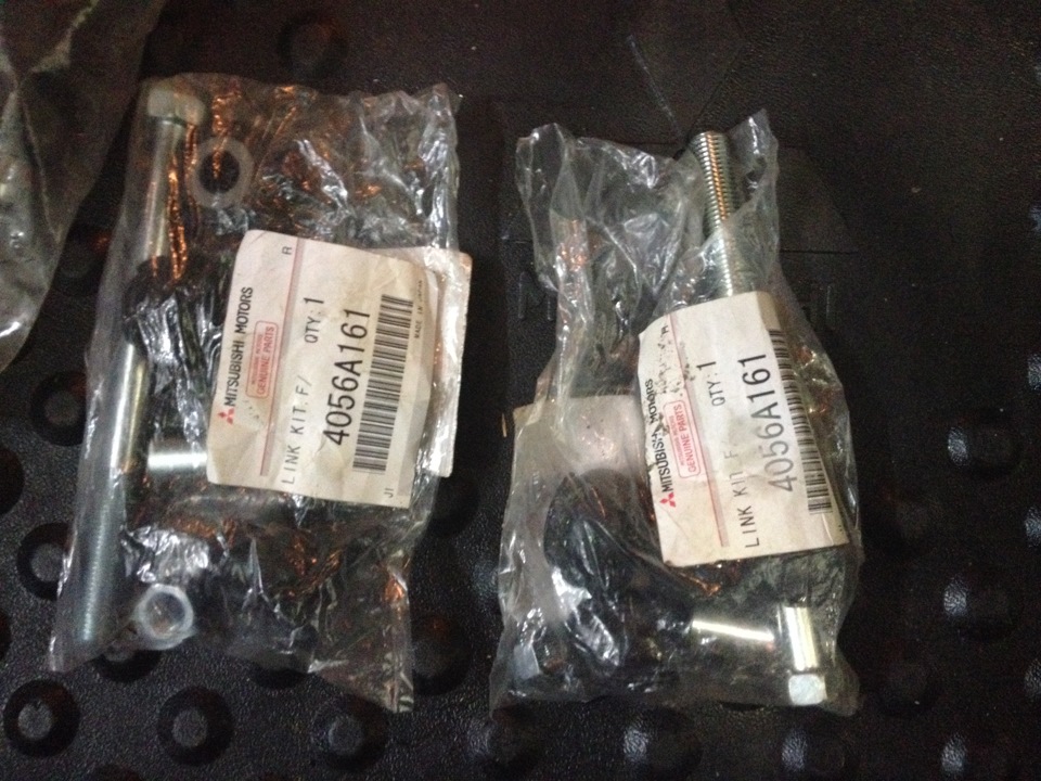 Замена втулок и стоек переднего стабилизатора… — Mitsubishi Lancer IX ...