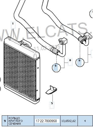 Замена прокладок масляного радиатора — BMW X5 (E70), 4,8 л, 2007 года ...