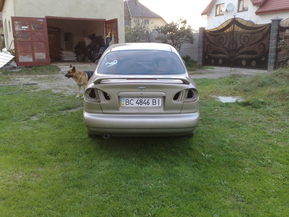 Стопы в красный — Daewoo Lanos, 1,5 л, 2008 года | тюнинг | DRIVE2