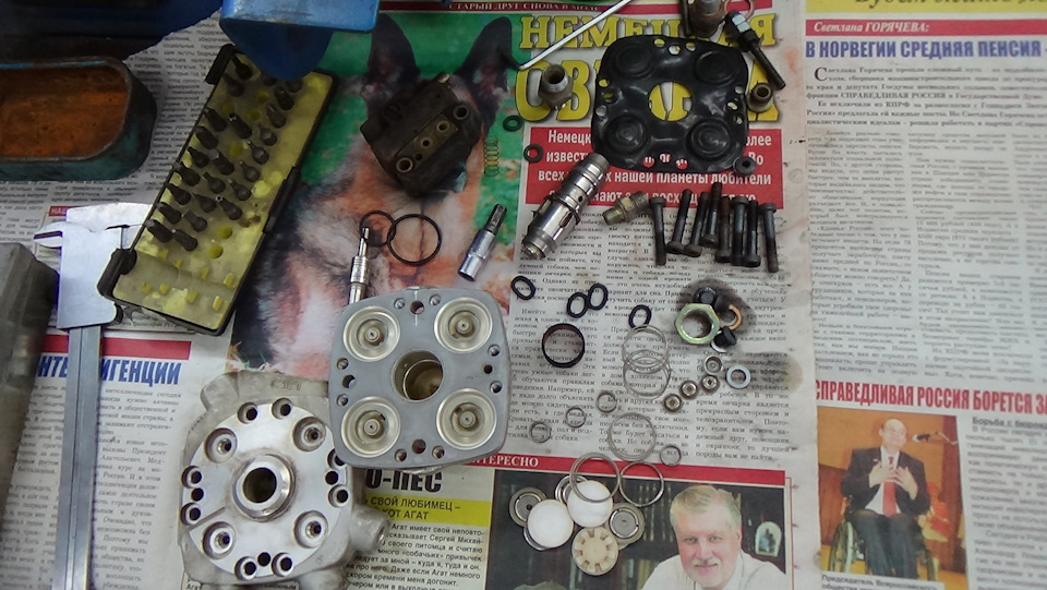 Переборка дозатора ke-jetronic. — Mercedes-Benz E-Class (W124), 2,3 л ...