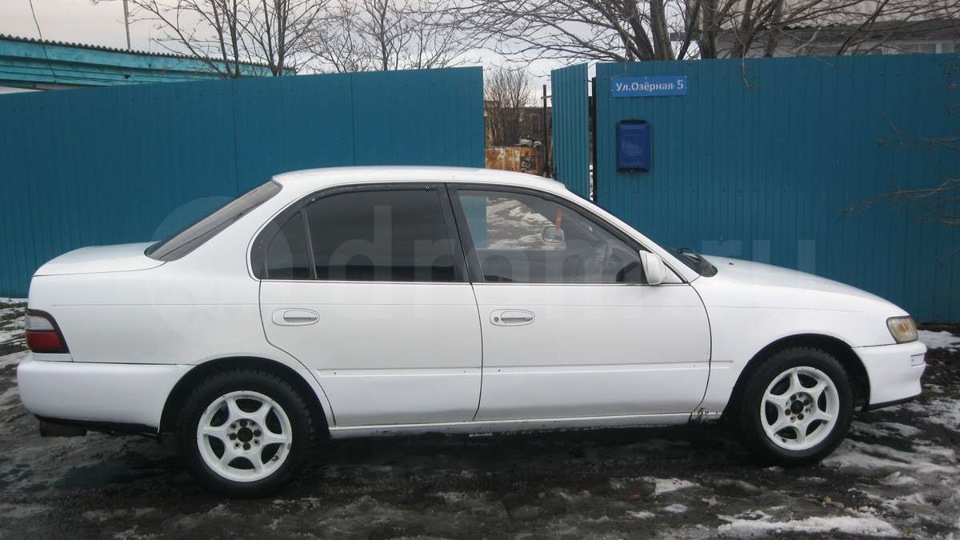 Toyota Corolla (100) 1.5 бензиновый 1993 | 5A-FE, AT на DRIVE2