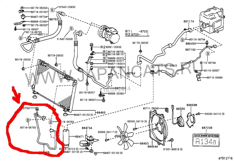 кондиционер, воздушный фильтр — Toyota Celica (200), 2 л, 1997 года ...