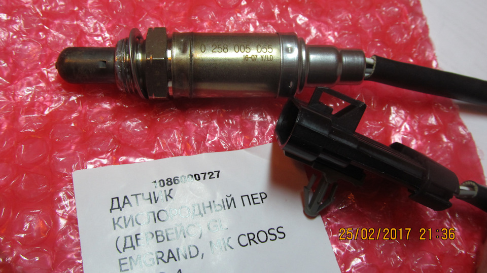 1086000727 Датчик кислорода GEELY | Запчасти на DRIVE2