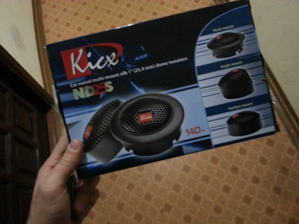 Замена твитеров — Lada 21124, 1,6 л, 2005 года | автозвук | DRIVE2