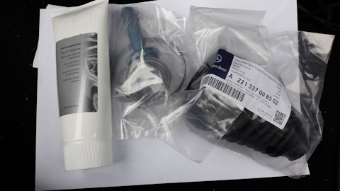 A221337008502 Пыльник полуоси Mercedes | Запчасти на DRIVE2