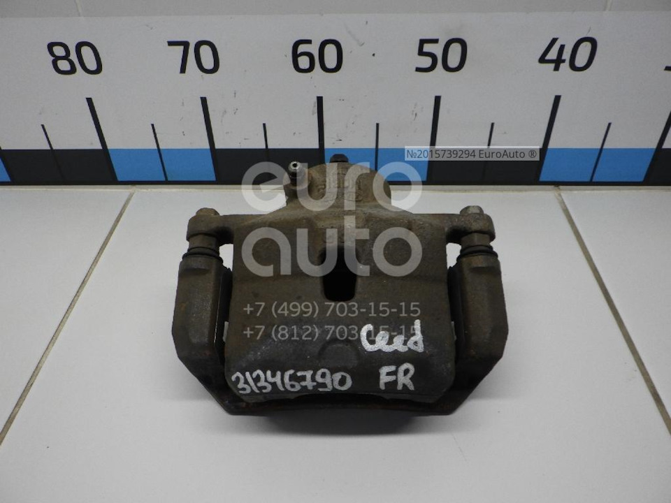 58190A6A01 Тормозной суппорт в сборе KIA HYUNDAI | Запчасти на DRIVE2