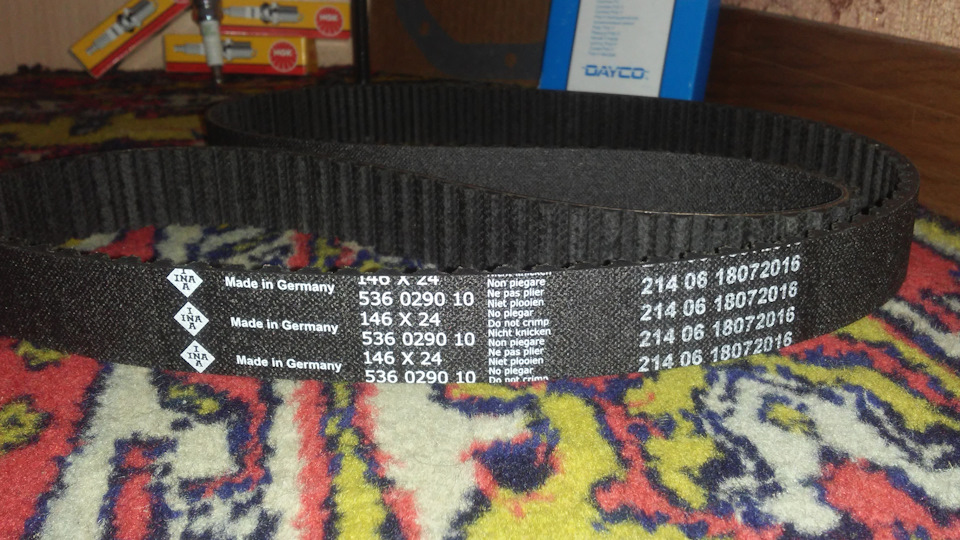 536029010 Ремень ГРМ INA | Запчасти на DRIVE2