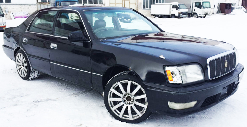 обуваем URAS Exsol 18" — Toyota Crown Majesta (S150), 4 л, 1998 года ...