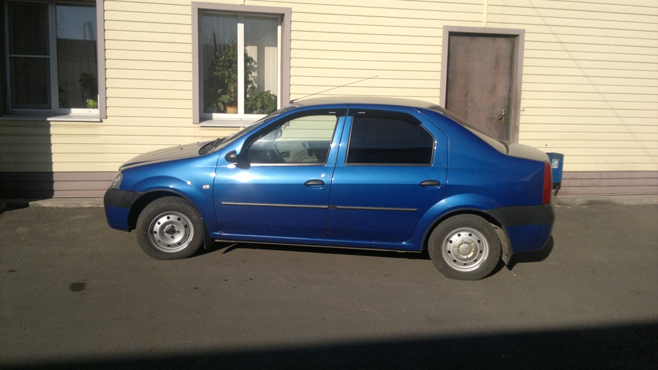 Зимние колеса. — Renault Logan (1G), 1,4 л, 2009 года | шины | DRIVE2