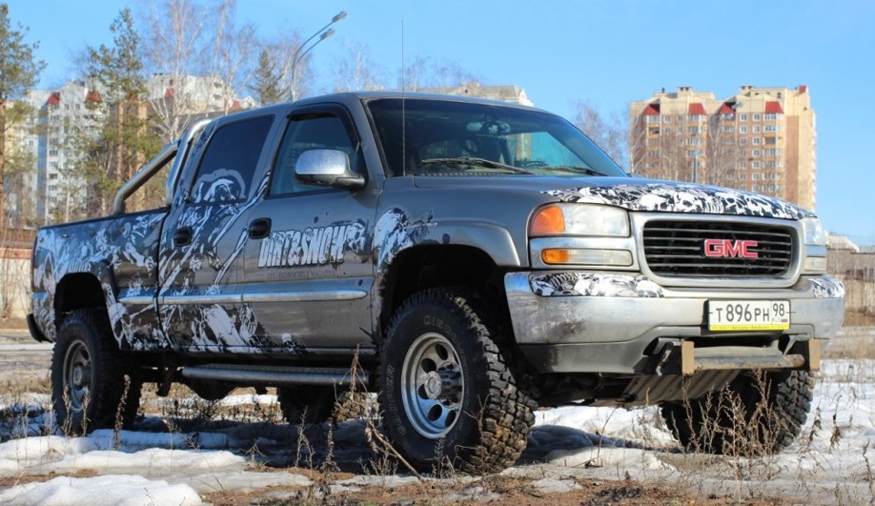 finita la commedia… — GMC Sierra (GMT800), 6 л, 2002 года | просто так ...