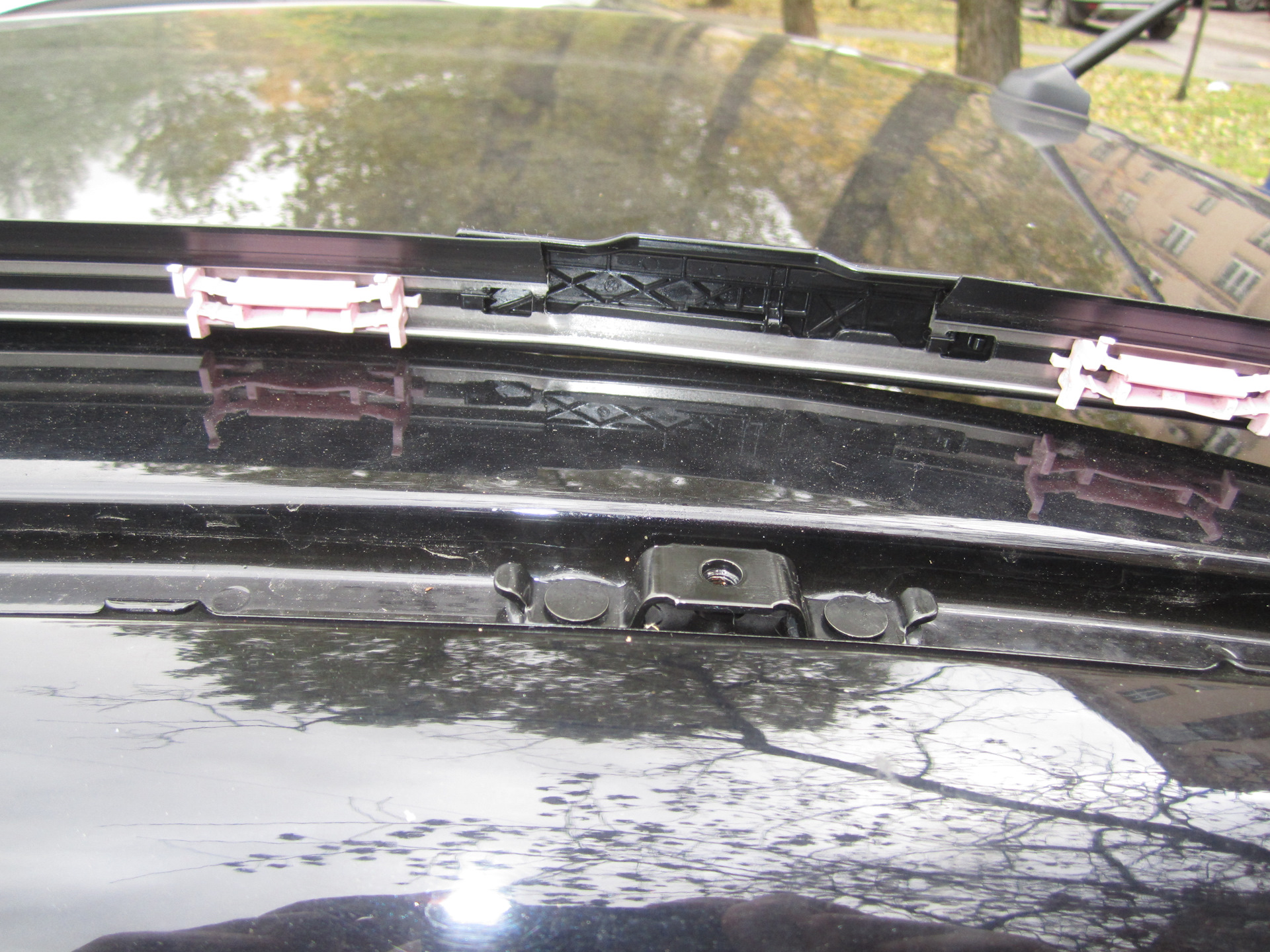 Багажник на крышу: подготовка штатных креплений — Mitsubishi Lancer X ...