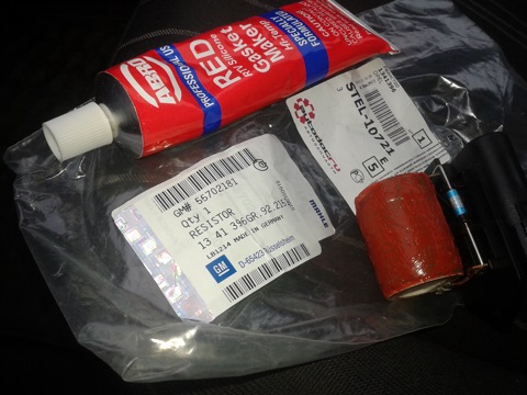 1341396 Резистор C-D 1.4 A/T x GM | Запчасти на DRIVE2