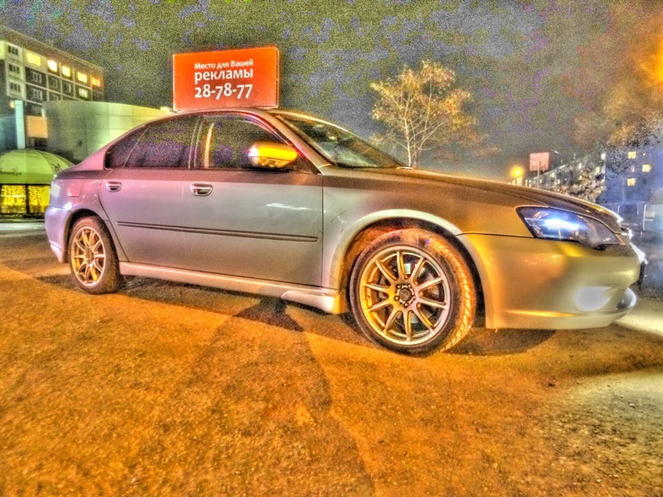 Просто баловался фильтрами ))) — Subaru Legacy B4 (BL), 2 л., 2005 года ...