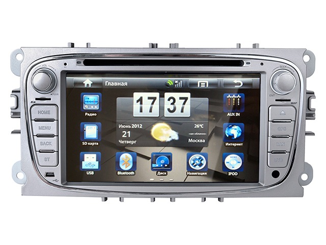 Штатная магнитола NaviPilot DROID — Ford Focus Hatchback II, 1,6 л ...
