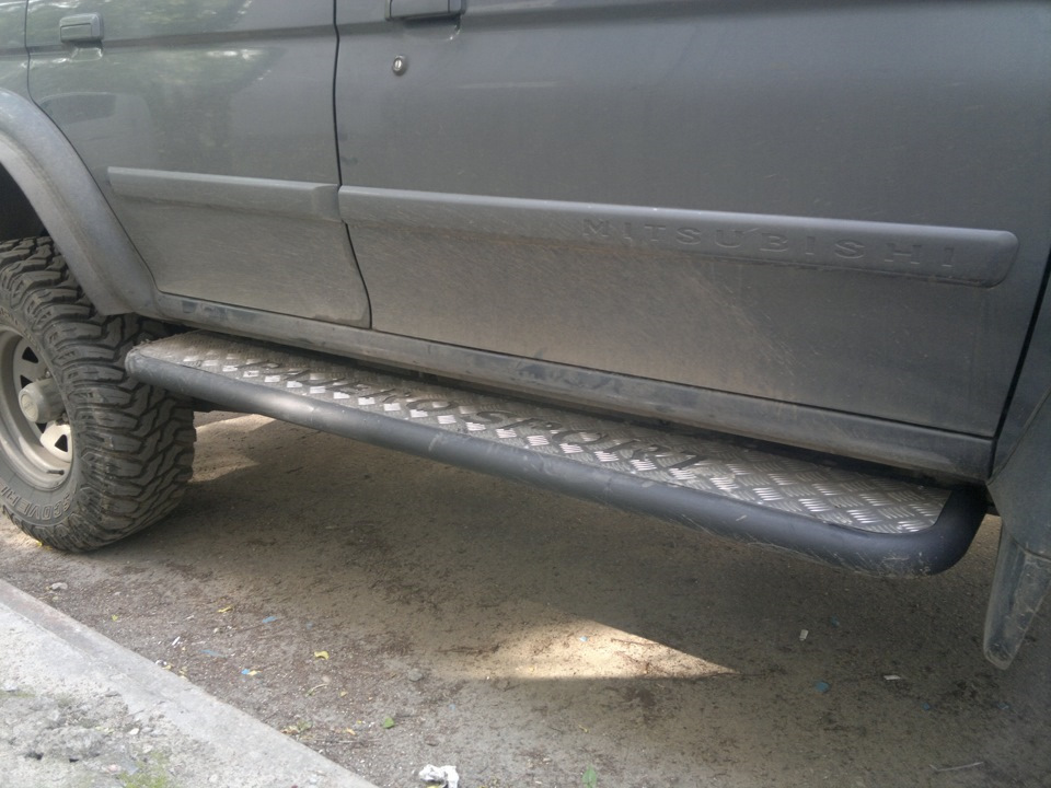Силовые пороги.Поиск Чертежа. — Mitsubishi Pajero Sport (2G), 3,2 л ...