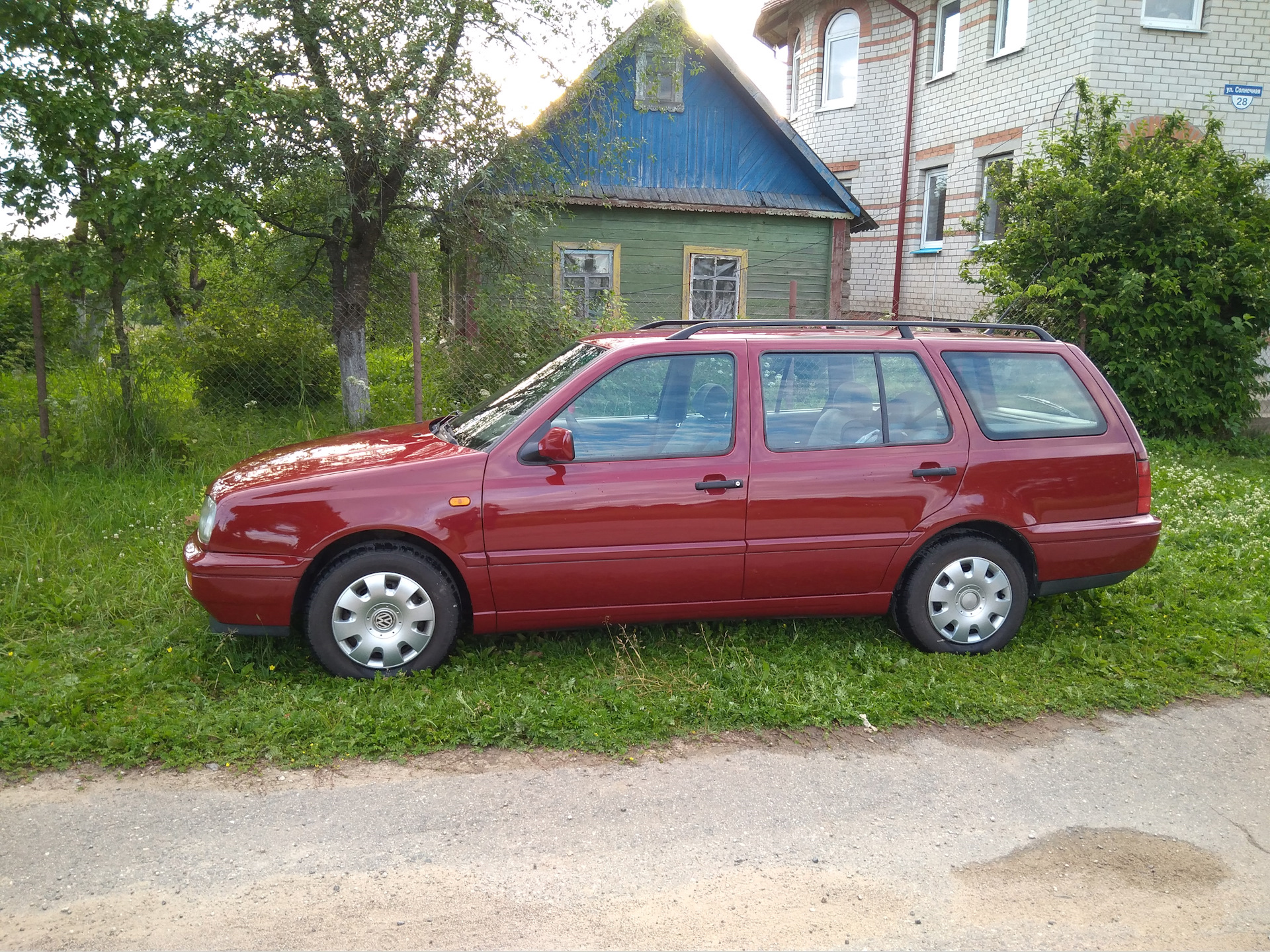 Немного пофоткались — Volkswagen Golf Variant (Mk3), 1,9 л, 1996 года ...