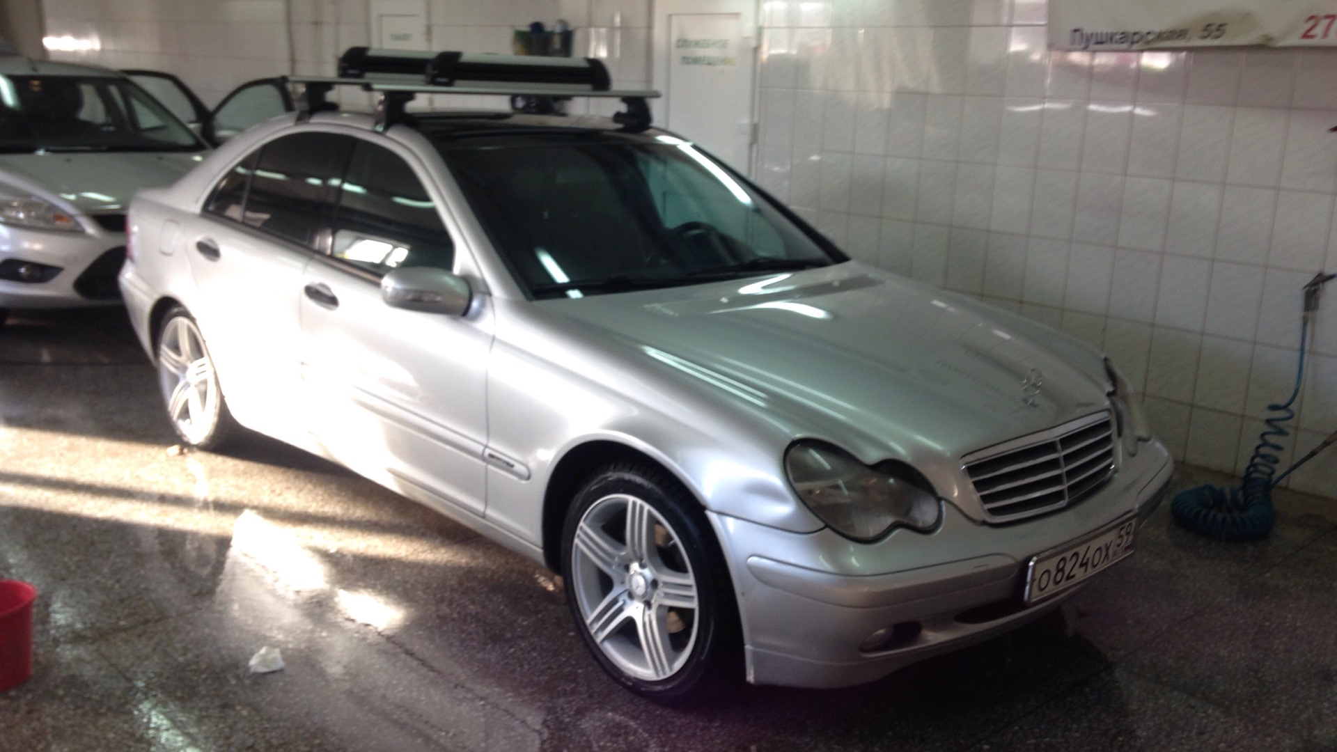Mercedes-Benz C-Class (W203) 2.0 бензиновый 2000 | C200 kompressor на ...