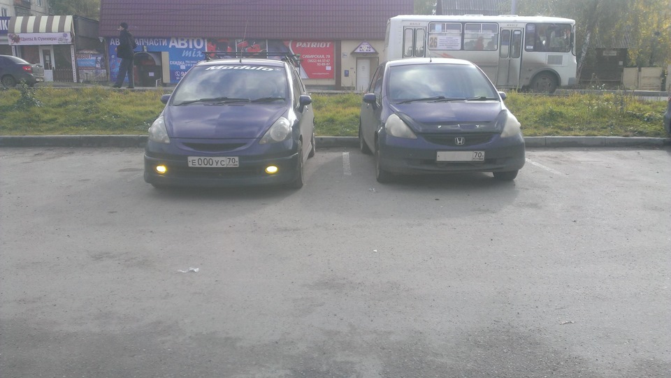 Фит здорового человека… — Honda Fit (1G), 1,5 л, 2002 года | просто так ...