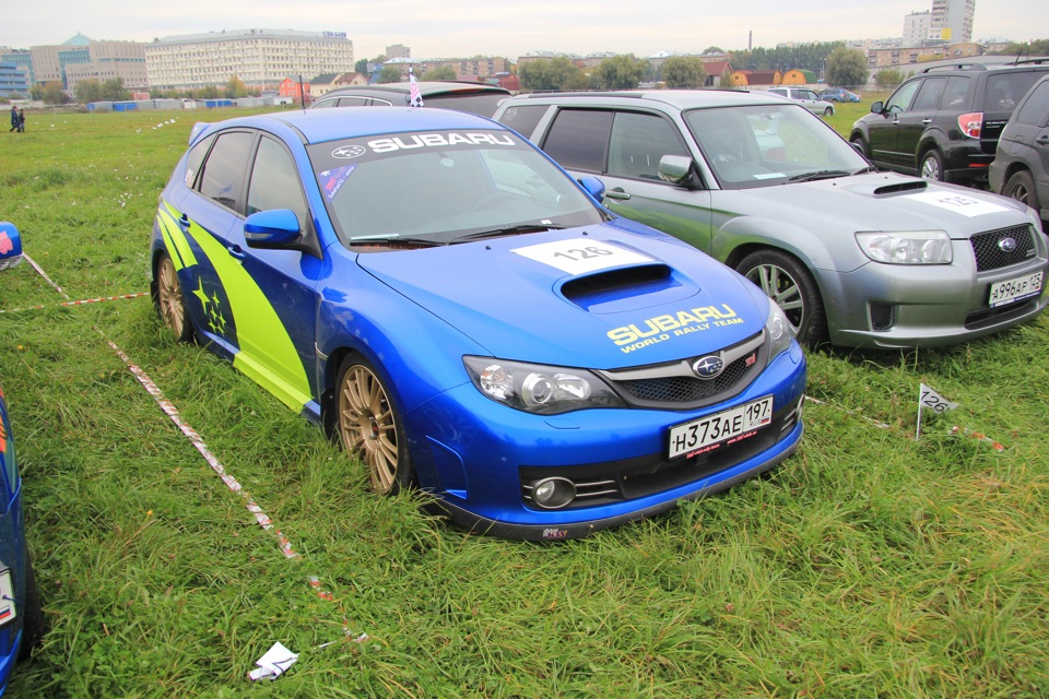 Поездка на установление Рекорда Гиннеса 2 — Subaru Impreza (GD/GG), 2 л ...