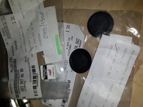 A0039976686 Заглушка лонжерона Mercedes | Запчасти на DRIVE2