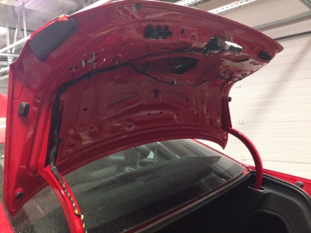 Установка камеры заднего вида. — Audi A4 (B9), 2 л, 2015 года ...