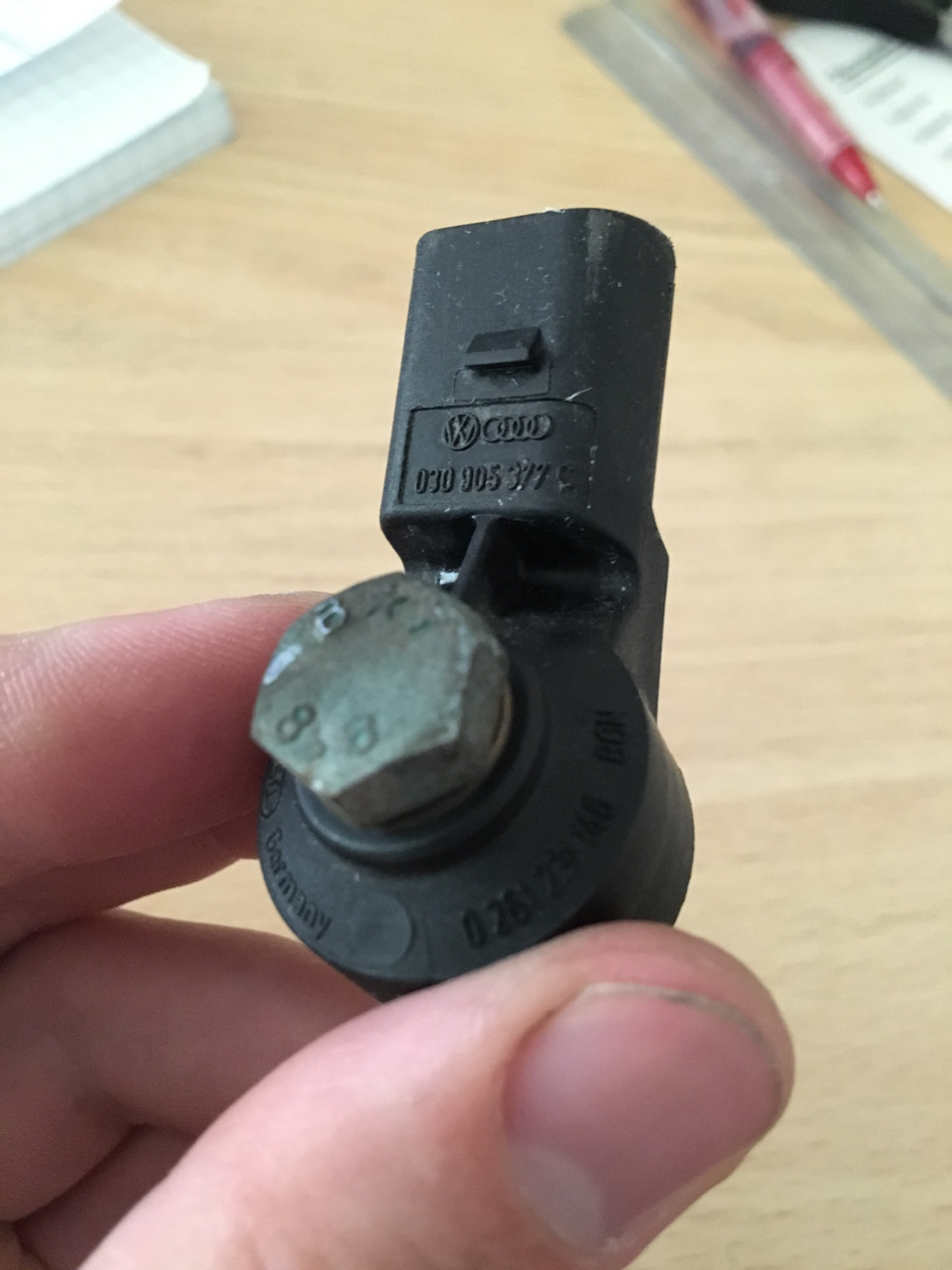 030905377 Датчик детонации VAG | Запчасти на DRIVE2