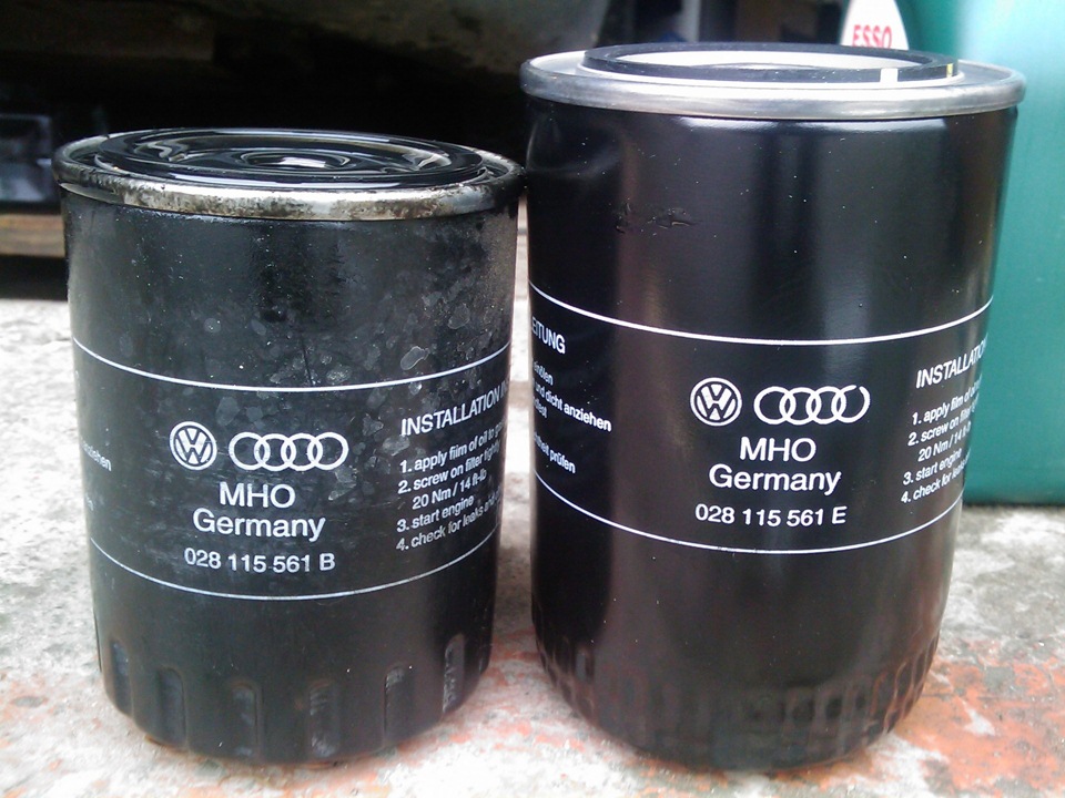 028115561E Фильтр, масляный VAG | Запчасти на DRIVE2