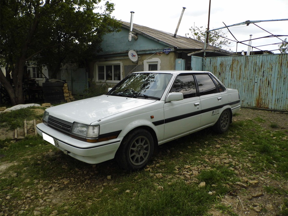 А вот и новые фотки))) — Toyota Corona (T150/160), 1,5 л, 1987 года ...