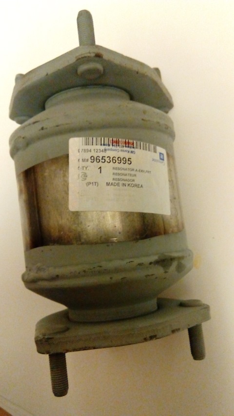 96536995 Глушитель GM | Запчасти на DRIVE2