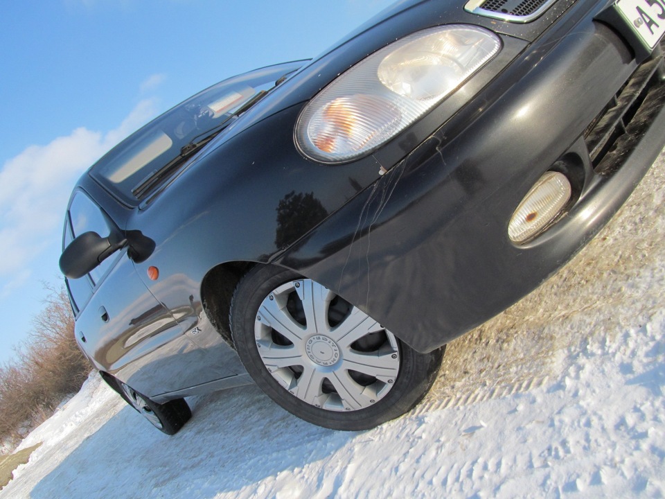 Весенние фото на снегу=) — Chevrolet Lanos, 1,5 л, 2008 года ...