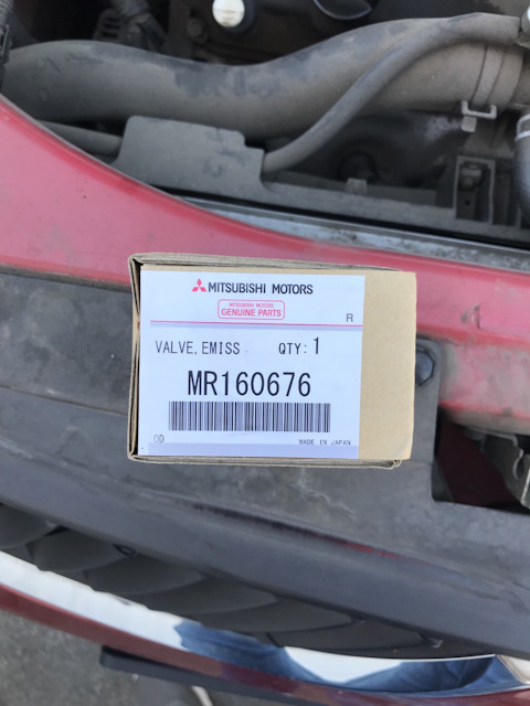 MR160676 Клапан электромагнитный Mitsubishi | Запчасти на DRIVE2