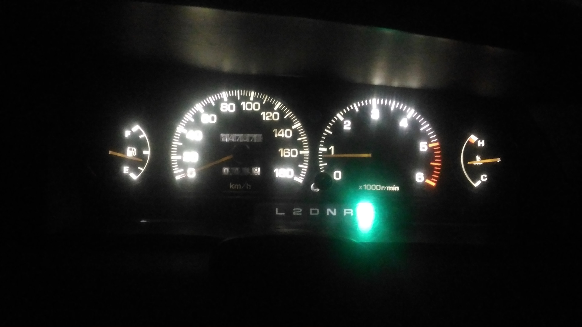 Подсветка щитка приборов — Toyota Estima Lucida, 2,2 л, 1995 года | стайлинг | DRIVE2