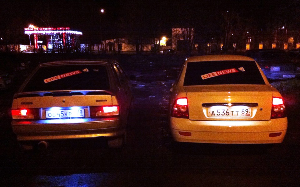 Наклейки на месте ) — Lada Приора седан, 1,6 л, 2013 года | стайлинг ...