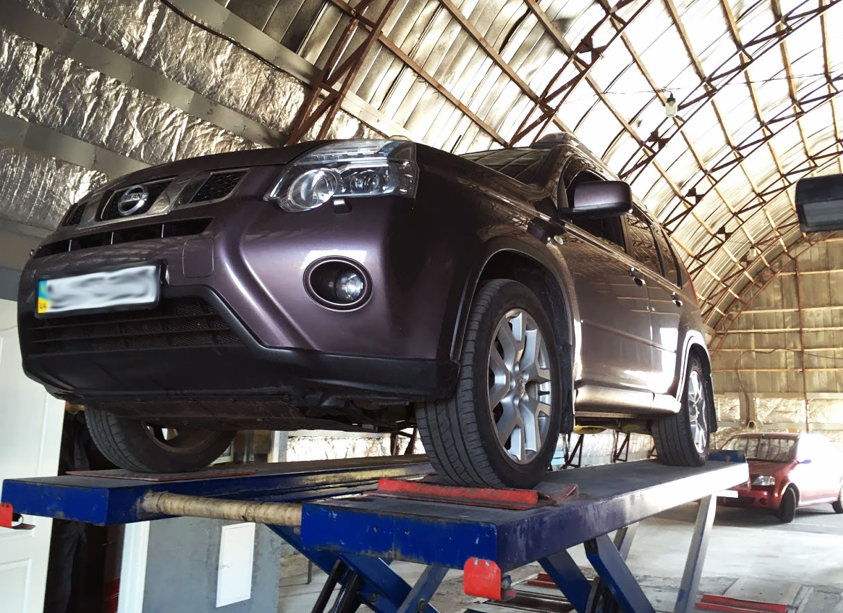 Диагностика ходовой. Втулки стабилизатора под замену. — Nissan X-Trail ...