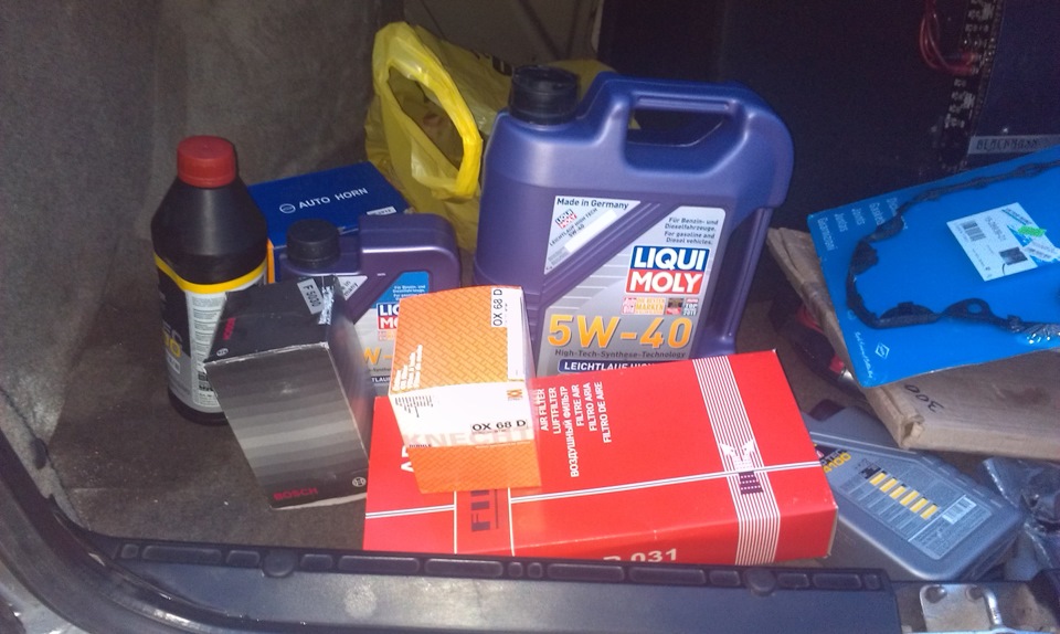 Первая замена масла — BMW 5 series (E34), 2 л., 1992 года | расходники ...