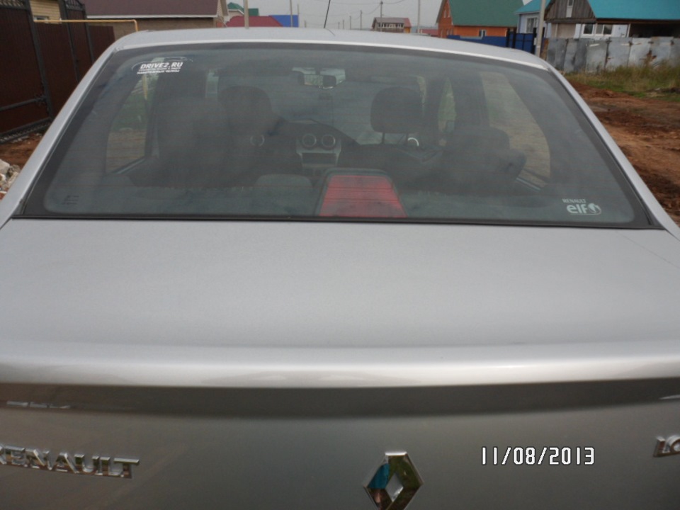 Наклейка Drive2.ru — Renault Logan (1G), 1,6 л, 2013 года | рейтинг и ...