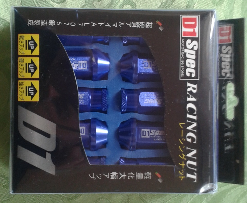 D1 spec lug nuts — Chevrolet Lacetti 5D, 1,4 л, 2004 года | стайлинг | DRIVE2