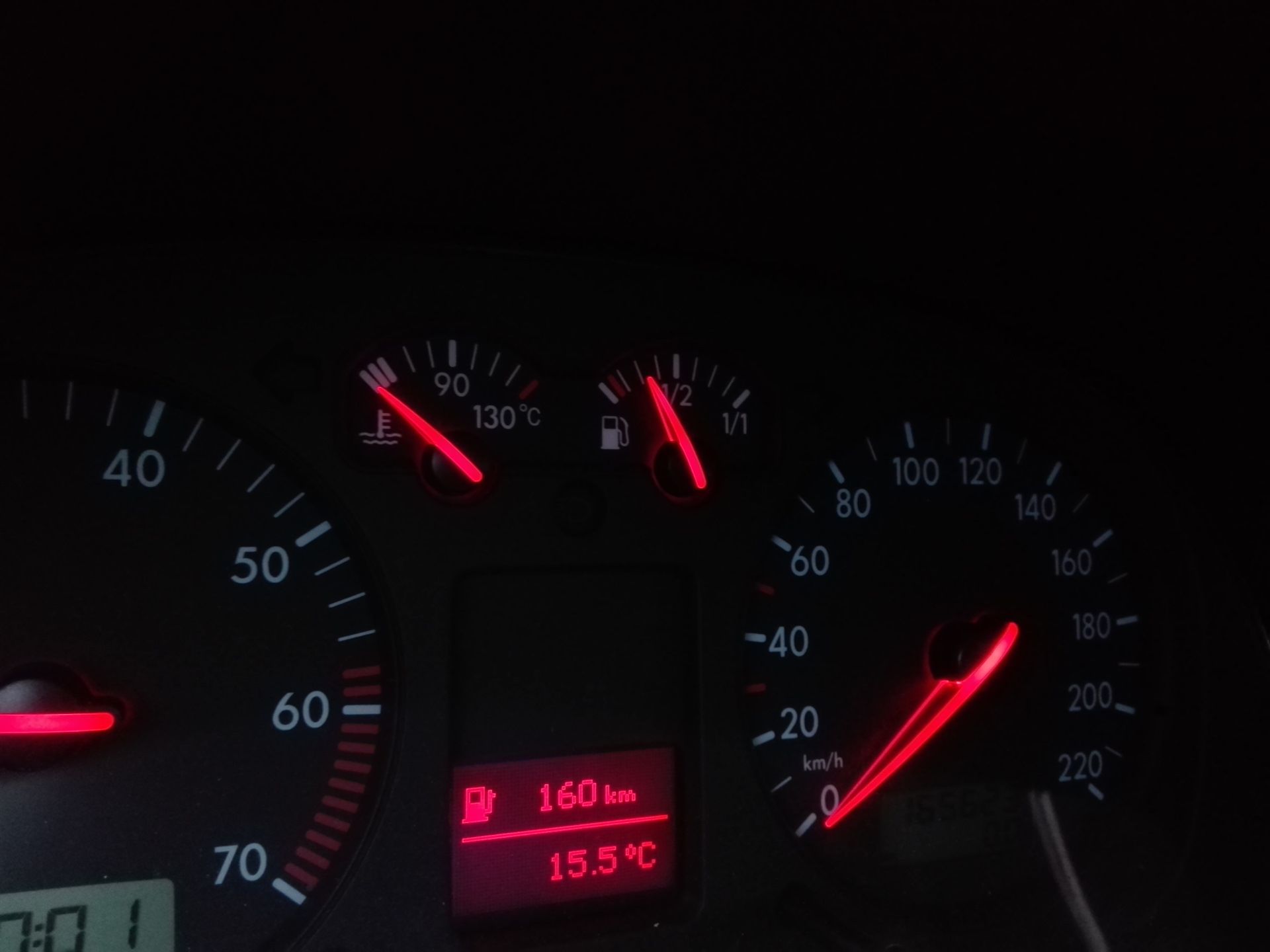 Активация подсветки стрелок без включения габарит и DTE (Distance to ...