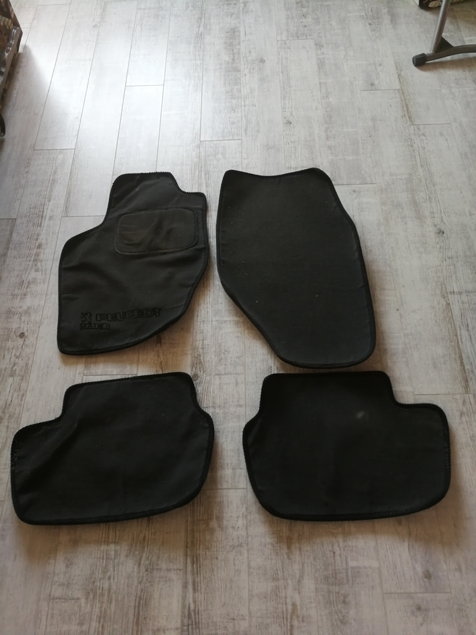 Продам велюровые коврики Пежо 307 — Peugeot 307, 1,6 л, 2002 года ...