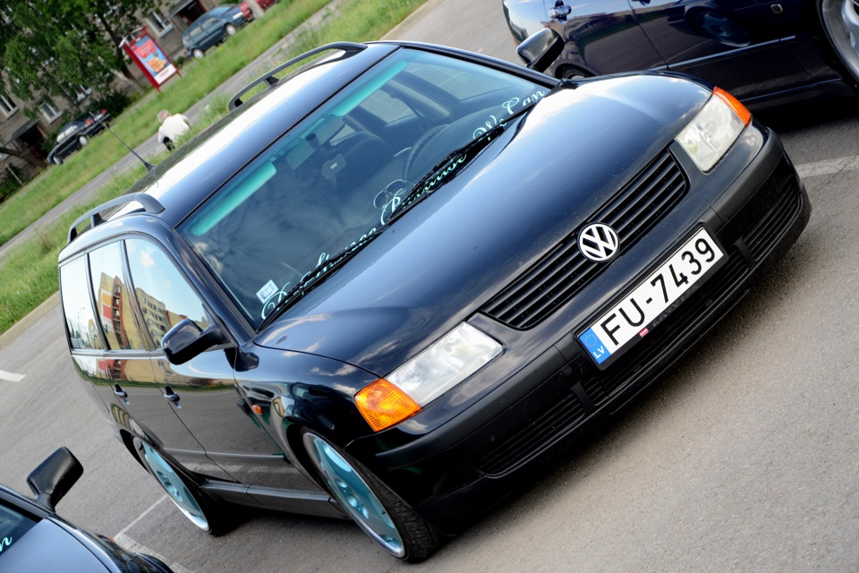 встреча местного D-Stance, встречаем лето! — Volkswagen Passat Variant ...