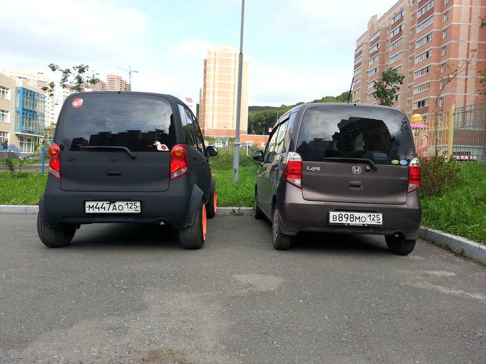 Все познается в сравнении — Honda Life (JB5/JB6/JB7/JB8), 0,7 л, 2009 года | наблюдение | DRIVE2