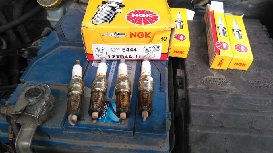 LZTR4A11 Свеча зажигания 5444 NGK | Запчасти на DRIVE2