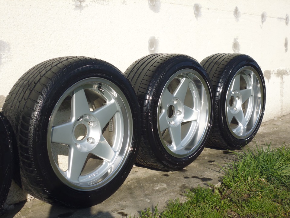 Диски azev type A R17, перед 8,5J ET13, зад 10,0J ET17. Часть2 ...