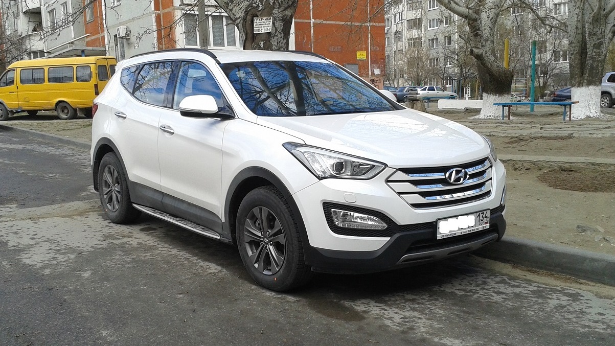 Hyundai Santa Fe (3G) 2.4 бензиновый 2014 | DM на DRIVE2