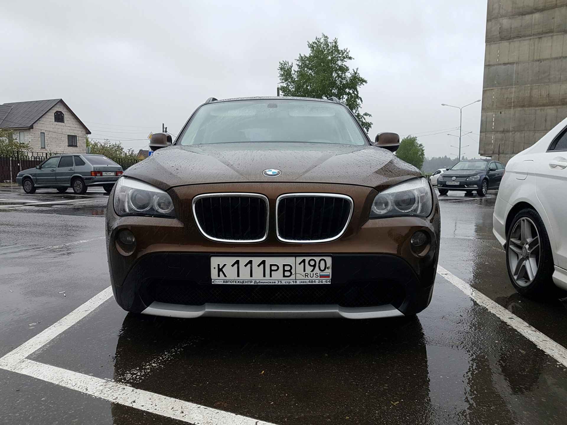 Замена ГРЗ — BMW X1 (E84), 2 л, 2012 года | техосмотр | DRIVE2